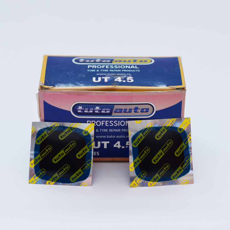 Universal reinforced tire patch.